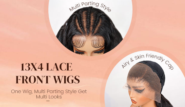 13x4 Lace Front Wigs | Natural, Glueless, Effortless