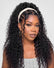 Arabella Water Wave Ponytail Natural Black Hair Extensions Instant Vol