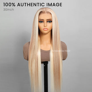 Blonde Highlights Light Color P10/613 Blowout In Wavy 13x4 Lace Front ...