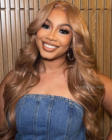 Arabella 613 Blonde 13x4 Lace Glueless Body Wave Free Part Long Wig ...