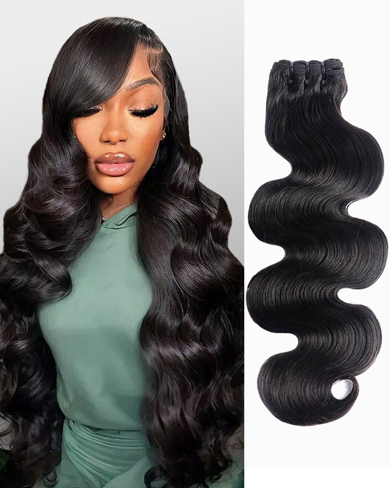 3 Body Wave Bundles – Unprocessed & Full Ends