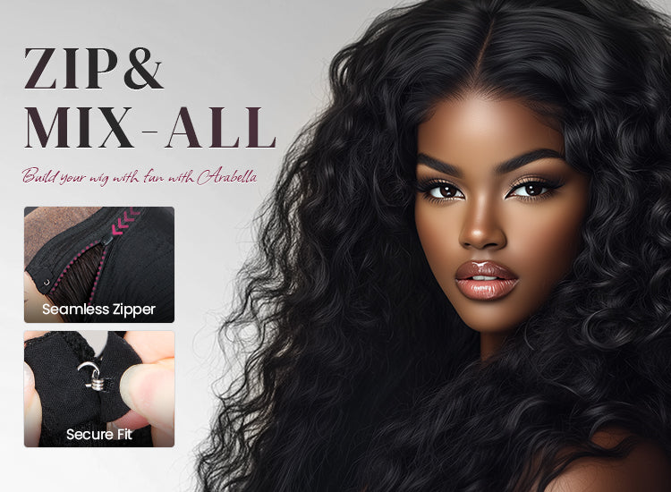 Zip&Mix-All Wigs | Arabella Hair